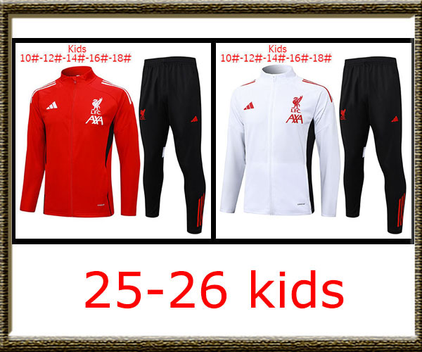 2025-2026 Liverpool kids jacket best quality